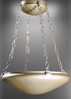 Genuine Antique Lighting: Inverted Domes